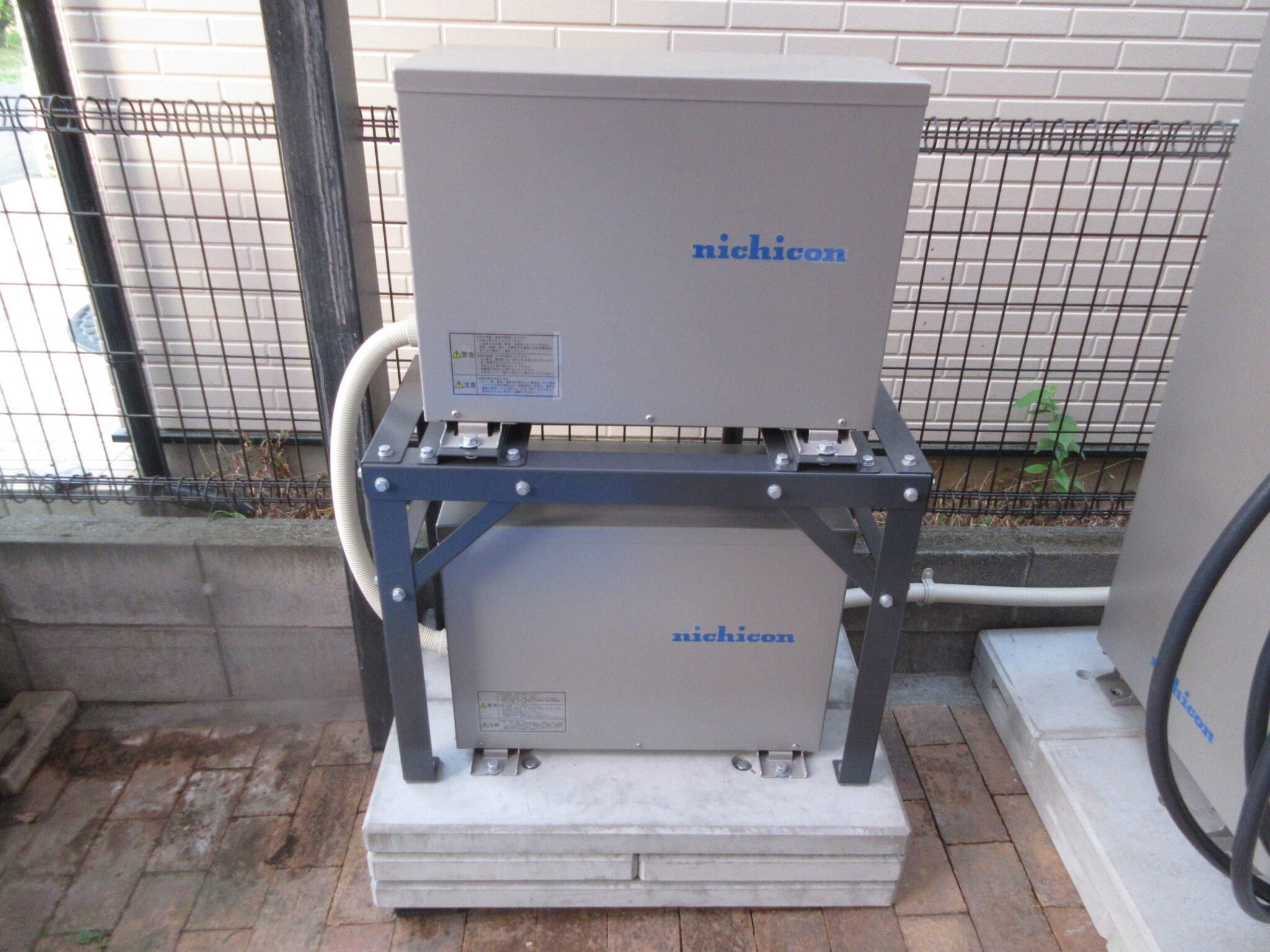 NICHICON ﾄﾗｲﾌﾞﾘｯﾄﾞｼｽﾃﾑ「蓄電池＋V2H」施工 | 株式会社イーエスピー
